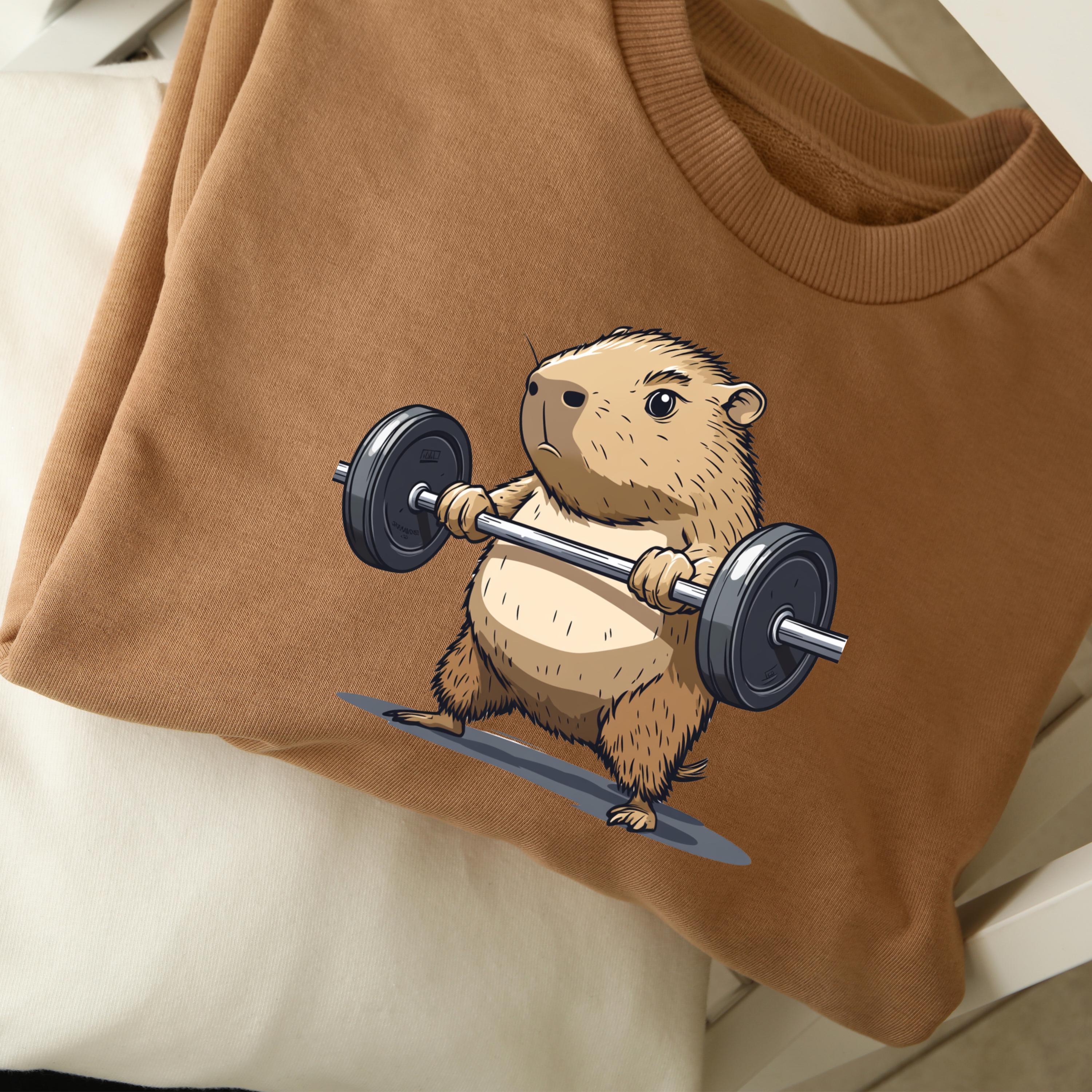 Weightlifting Capybara Digital Download – Gym Capybara PNG SVG – Funny ...