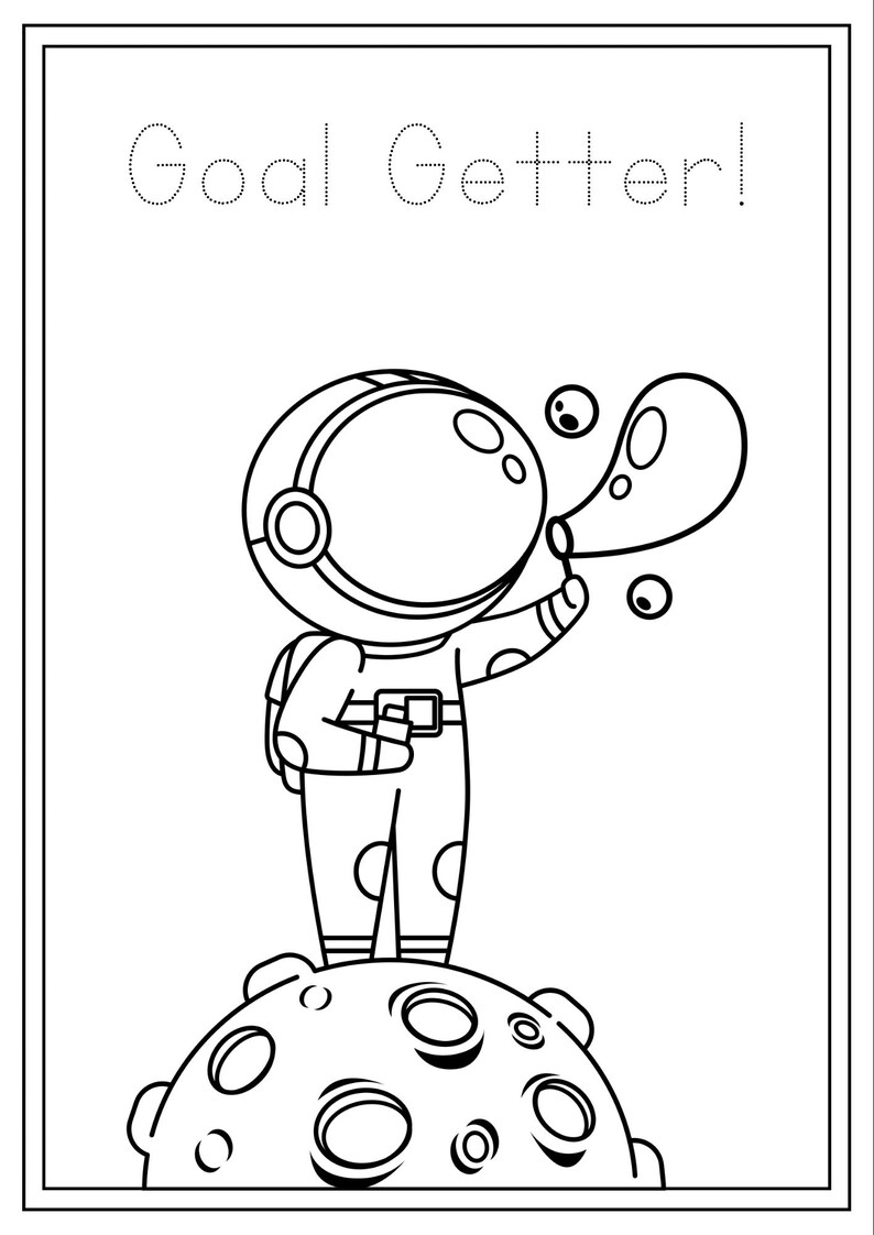 Space Coloring Book Worksheets - 15 Pages of Activities and Coloring ...