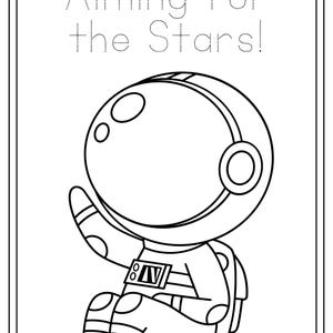 Space Coloring Book Worksheets - 15 Pages of Activities and Coloring ...