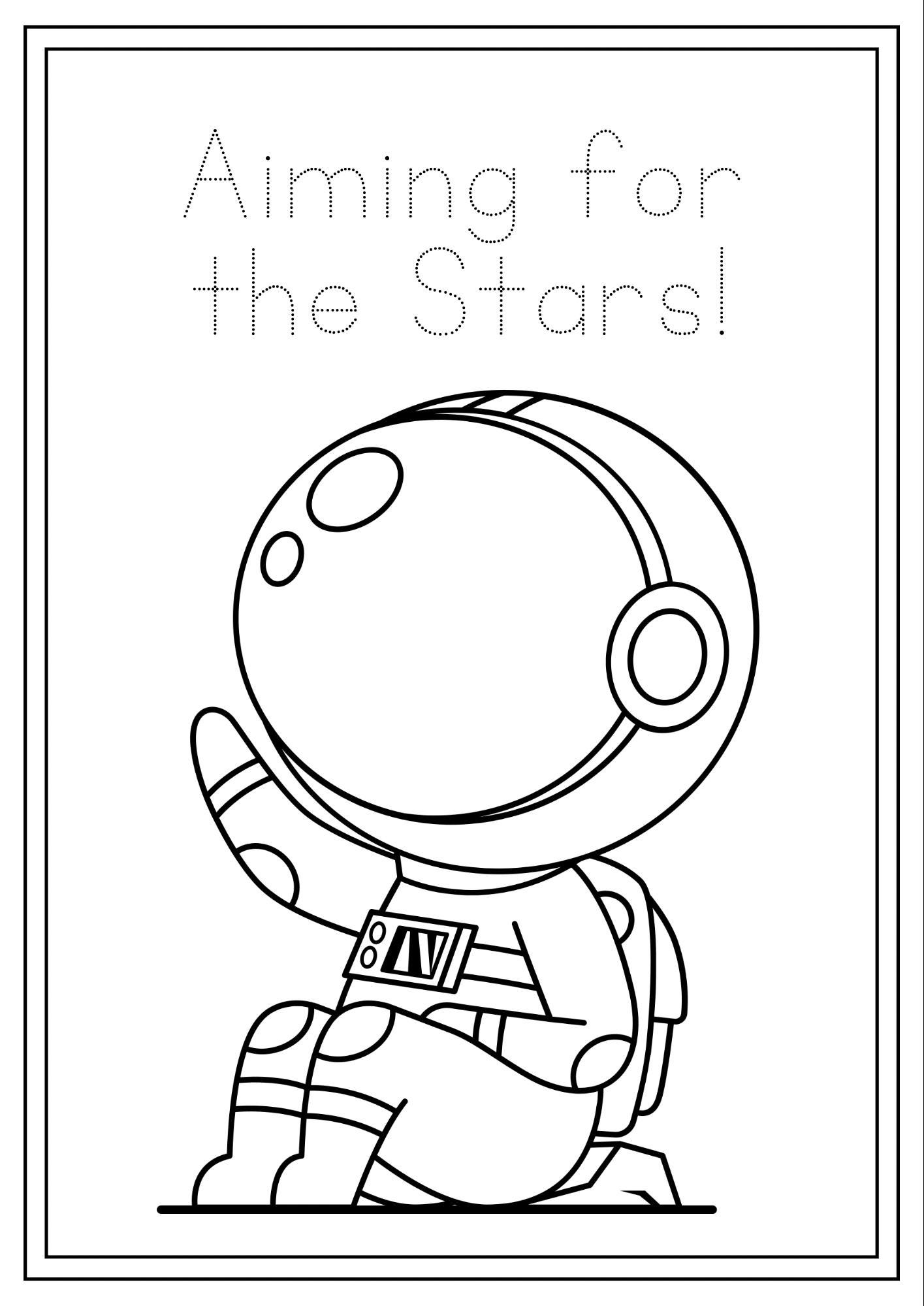 Space Coloring Book Worksheets - 15 Pages of Activities and Coloring ...