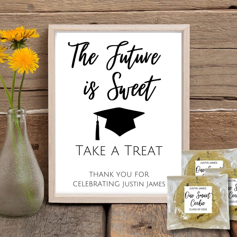 Graduation Cookie Bags - Etsy