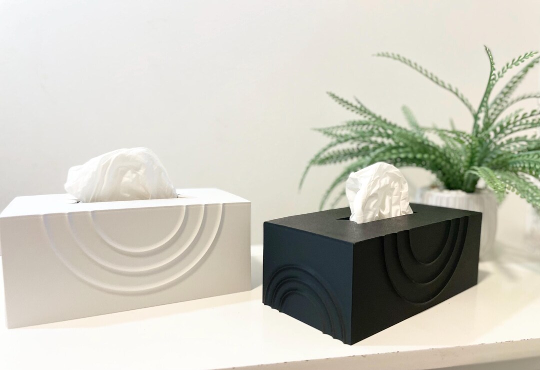 Tissue Box Cover-rectangular Modern Tissue Box Holder-tissue Dispenser ...