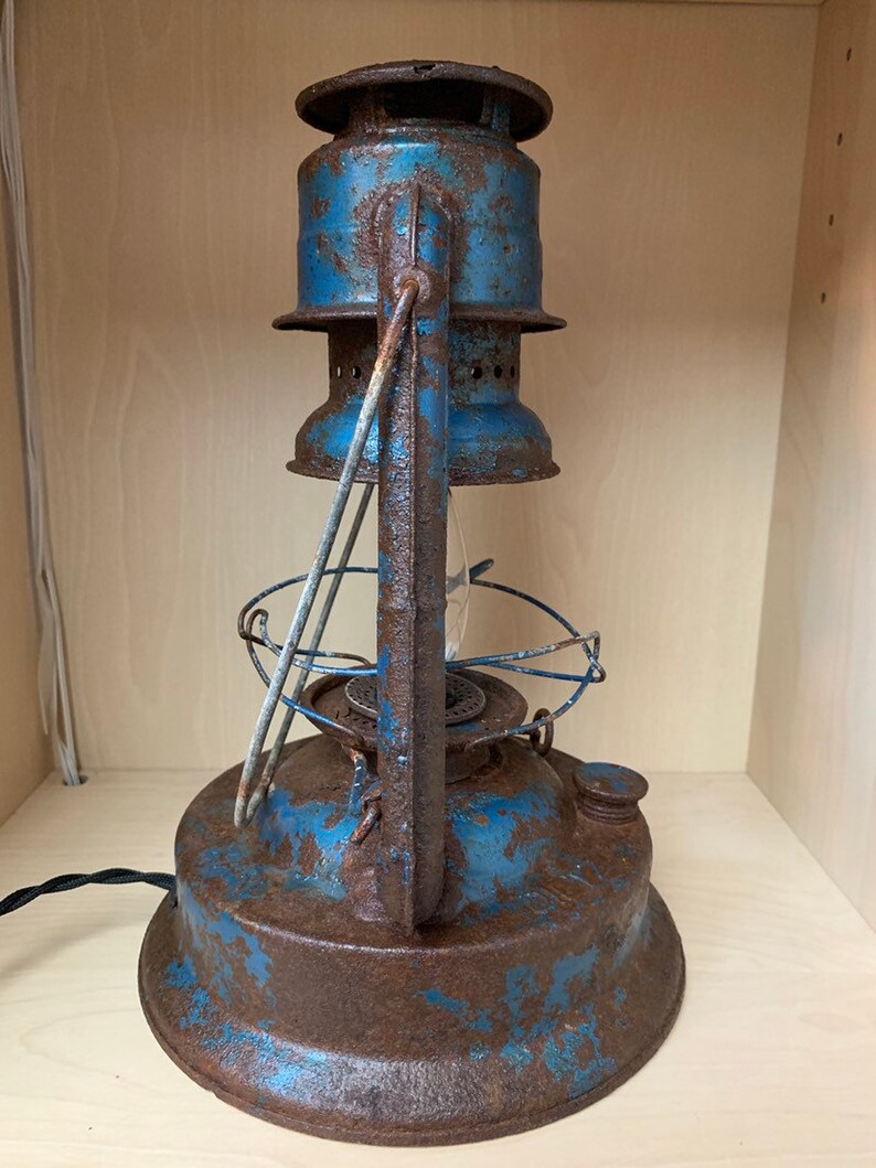 Rusty Antique Lantern Lamp - Etsy