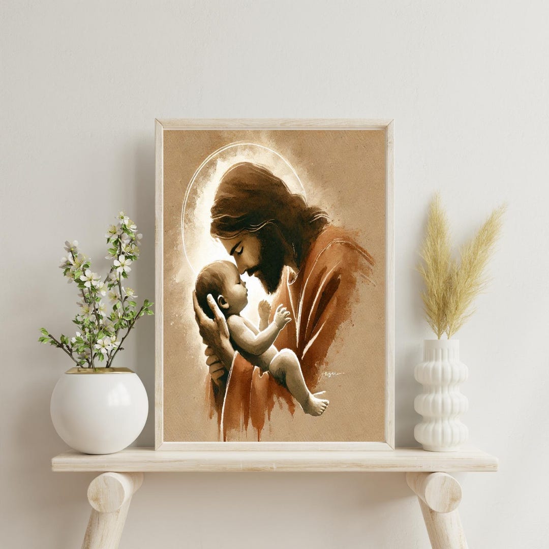 Life - Jesus, Creator, Giver of Life, Christianity, Baby, Christian Art ...