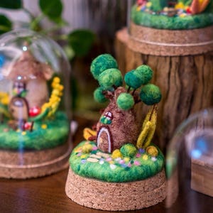 Forest-themed Romantic Wool Felt DIY Anniversary Craft Kit - Forest ...