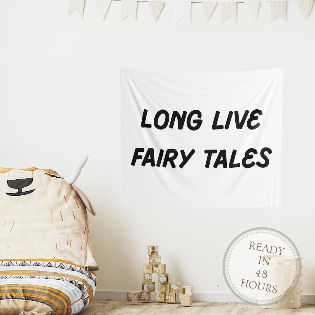 Fairy Tale Wall Art for Reading Corner or Book Nook for Child Bedroom ...