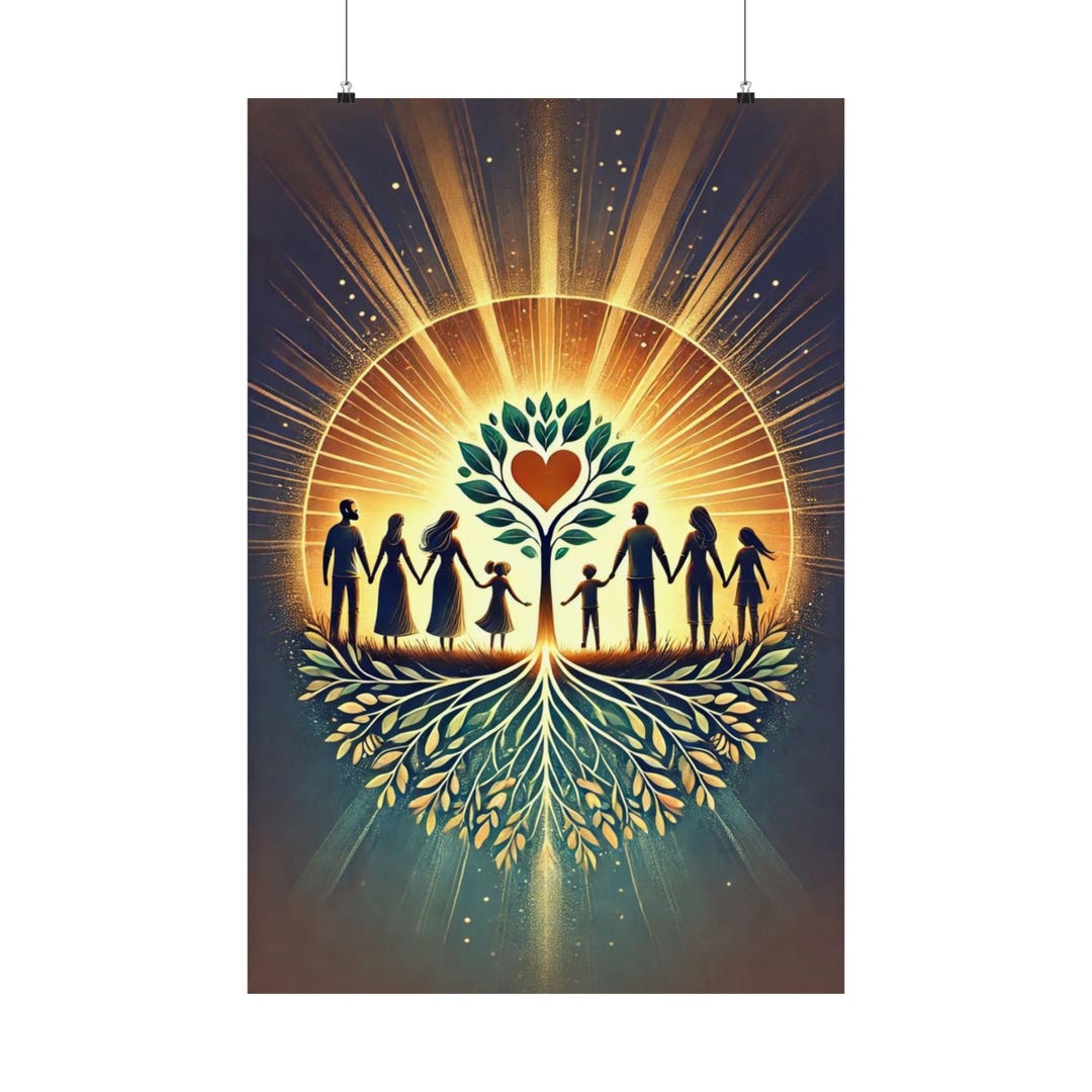 Family Tree Matte Vertical Posters - Etsy