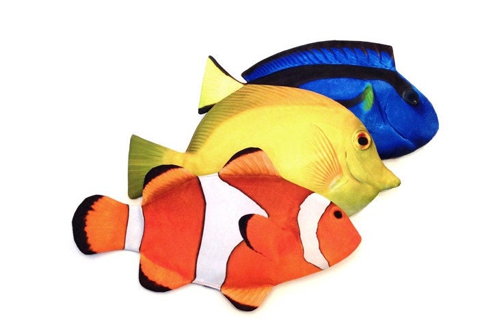 Fish Zipper Pouch Pen Pencil Case ver.2 4 types | Etsy