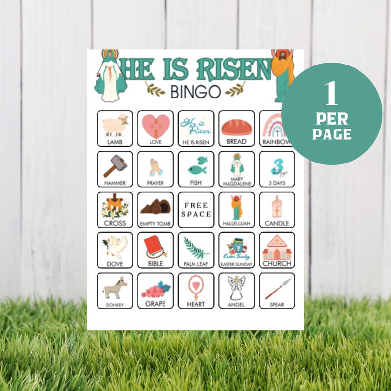 Bible Bingo, Bible Stories Bingo,50 Bible Bingo Cards, Bible Activity ...