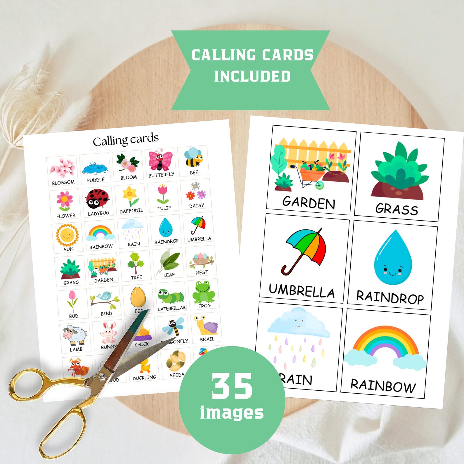 Spring Bingo Game: 50 Printable Easter Cards (digital Download) - Etsy