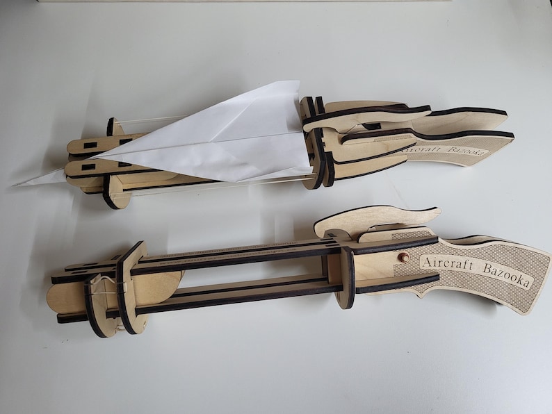 Laser Cut Aircraft Bazooka - Etsy