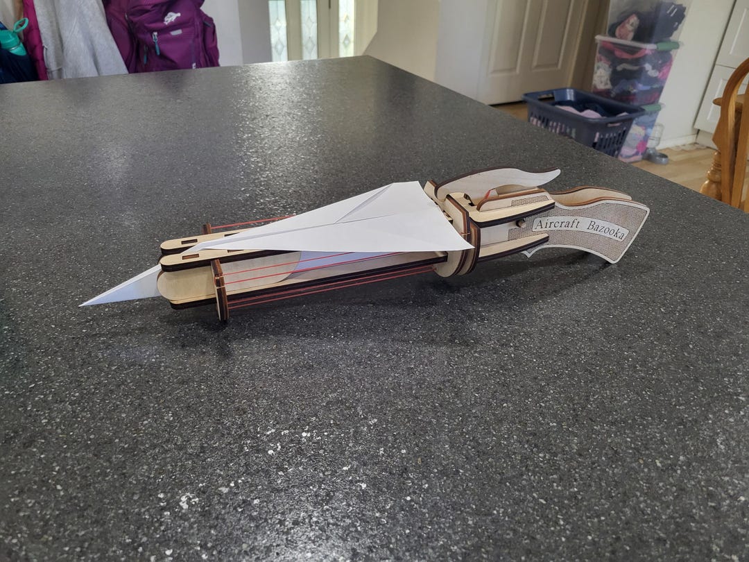 Laser Cut Aircraft Bazooka - Etsy
