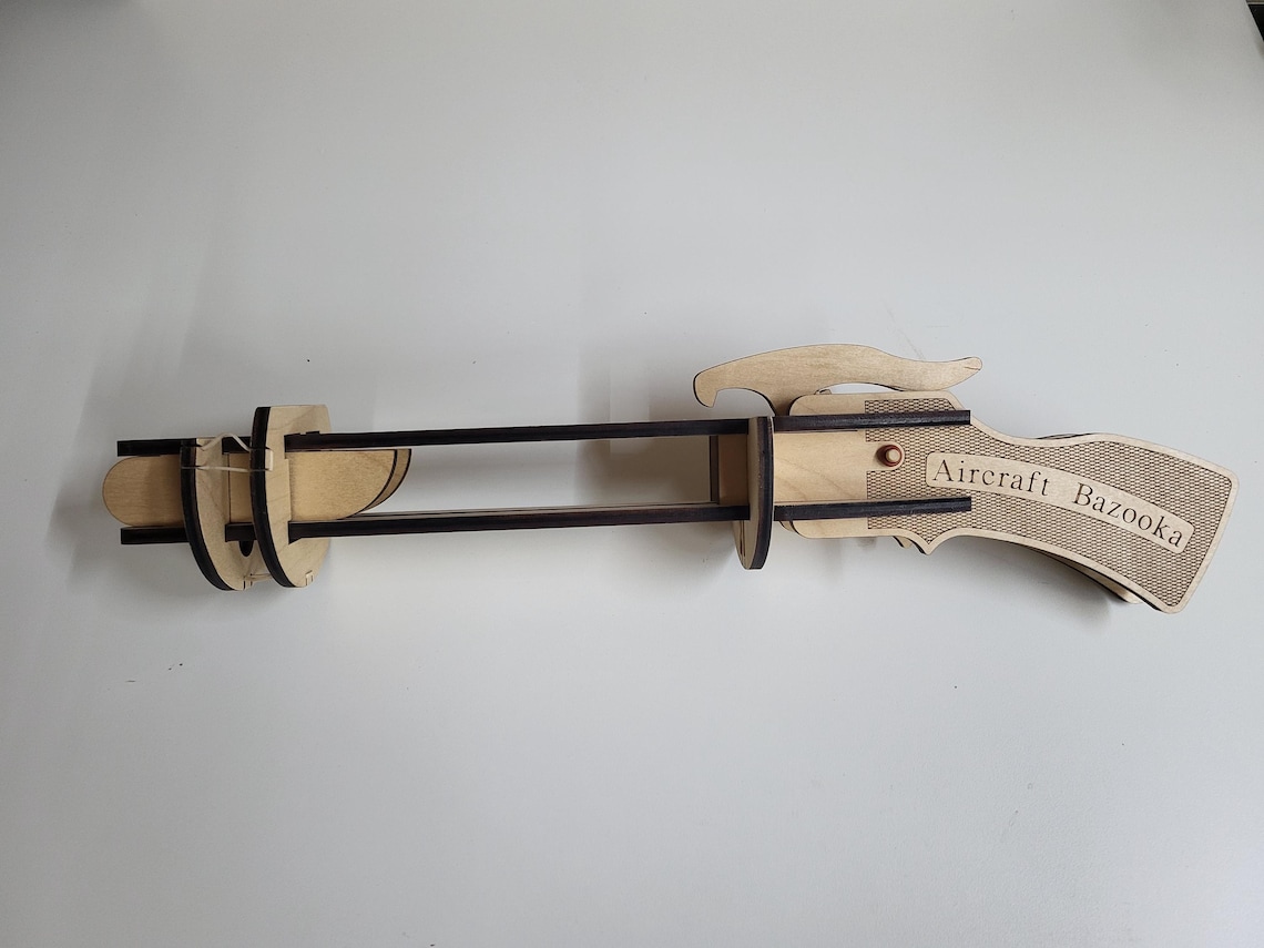 Laser Cut Aircraft Bazooka - Etsy