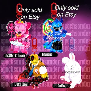 Forsaken Keychain | Bluudud, Pr3tty Princess, John Doe, Chance, Guest ...