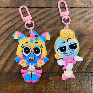 Toon Keychains | Pebble, Dandy, Astro, Shrimpo, Vee, Shelly, Sprout, Cosmo, Goob, Toodles ...