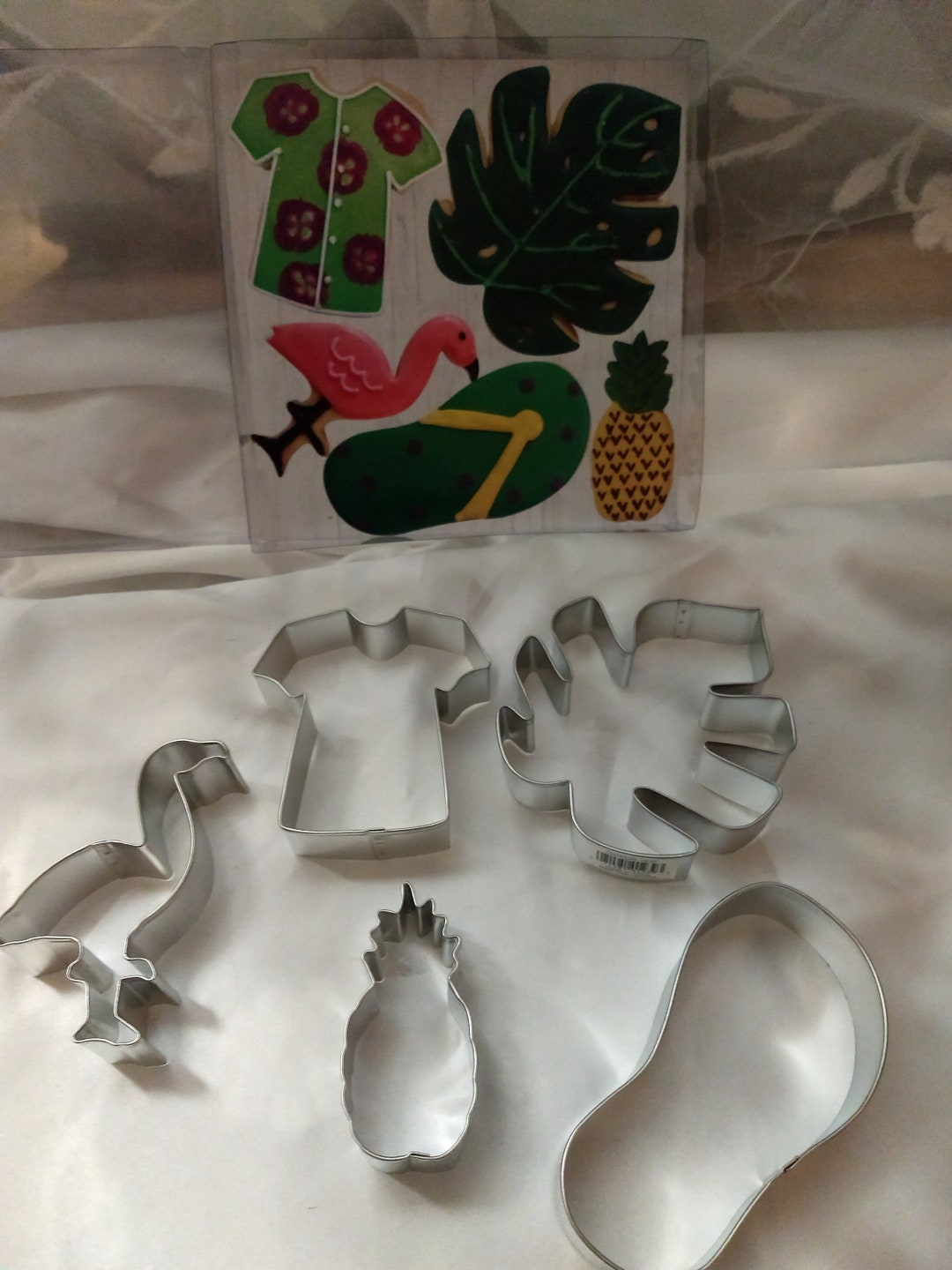 Tropical Cookie Cutters, Hawaiian Islands, Flamingo, Pineapple, Palm ...