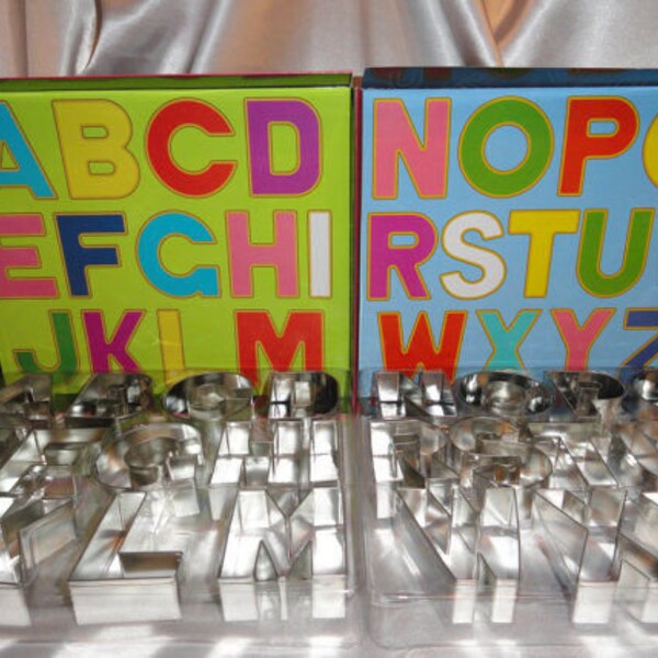 Abc Cookie Cutter - Etsy