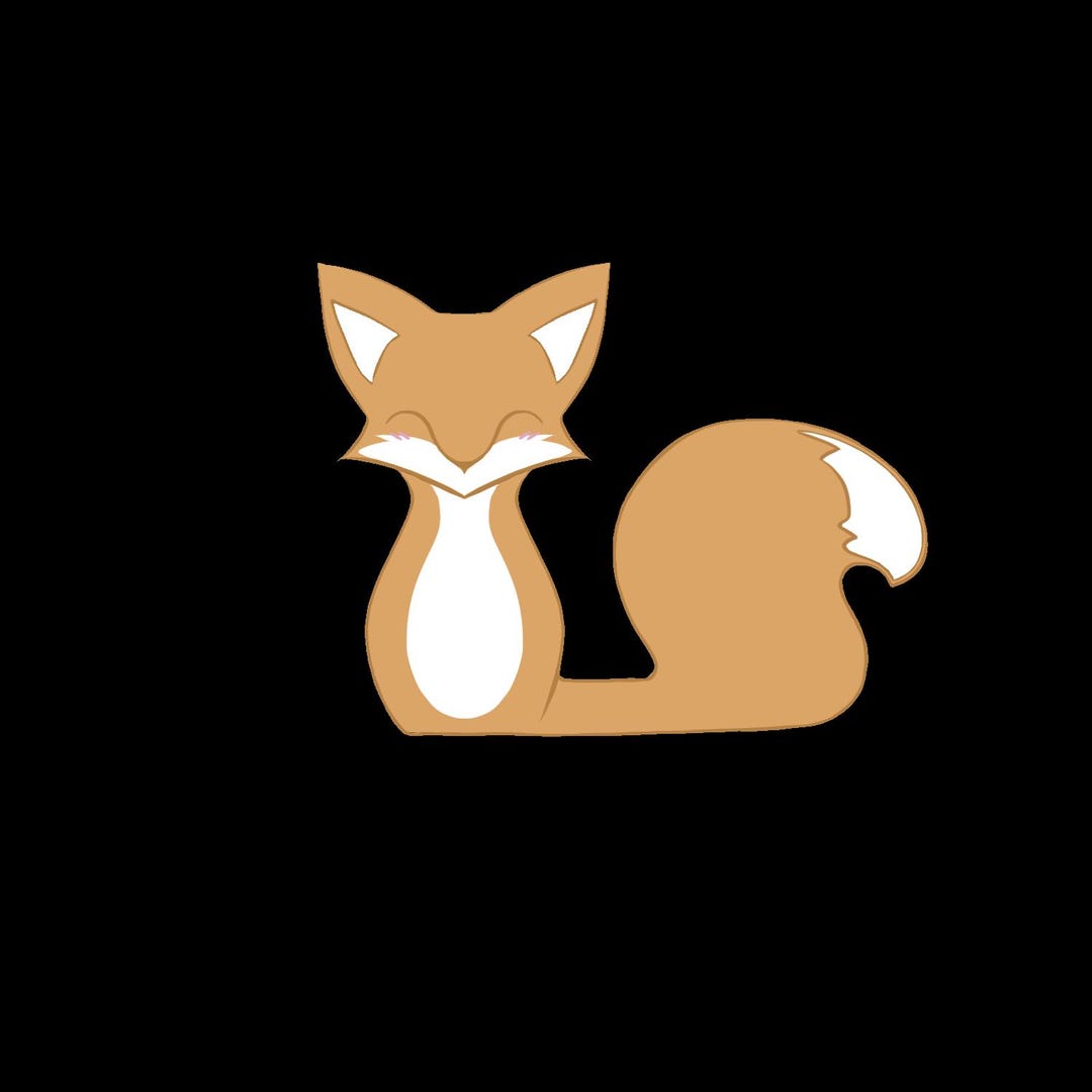 Furry Friends Fox Digital Print - Etsy