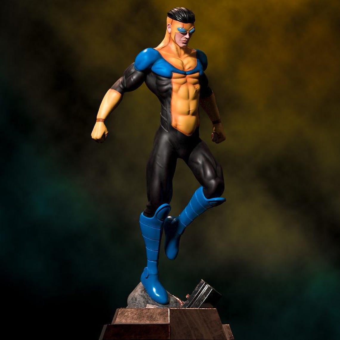 3D Printed 12K Resin Invincible Statue, Invincible Figurine, Gift Idea ...