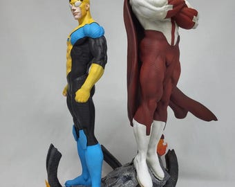 3D Printed 12K Resin Invincible Statue, Invincible Figurine, Gift Idea ...