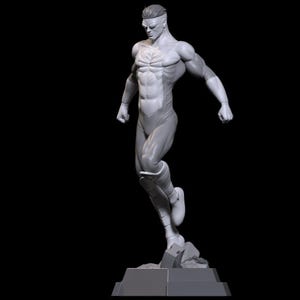 3D Printed 12K Resin Invincible Statue, Invincible Figurine, Gift Idea ...