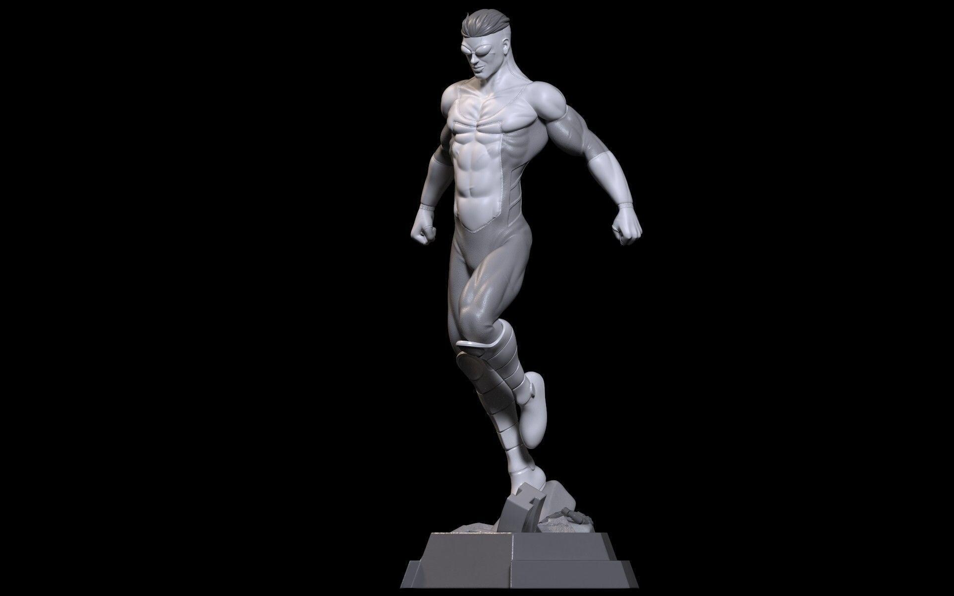 3D Printed 12K Resin Invincible Statue, Invincible Figurine, Gift Idea ...