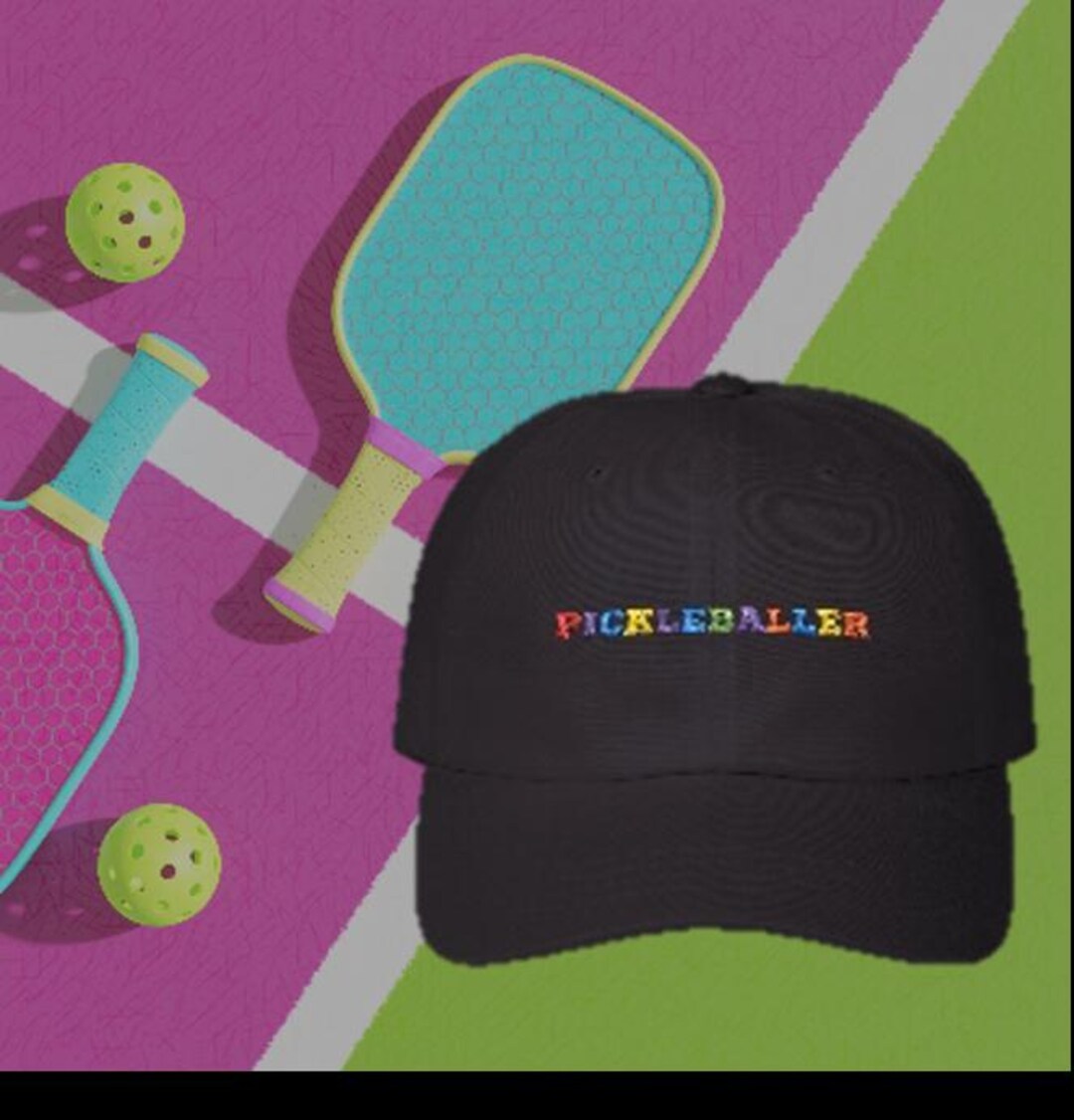 Pickleball Hat, Pickleball Cap - Gift for Pickleball Lover, Sports Cap ...
