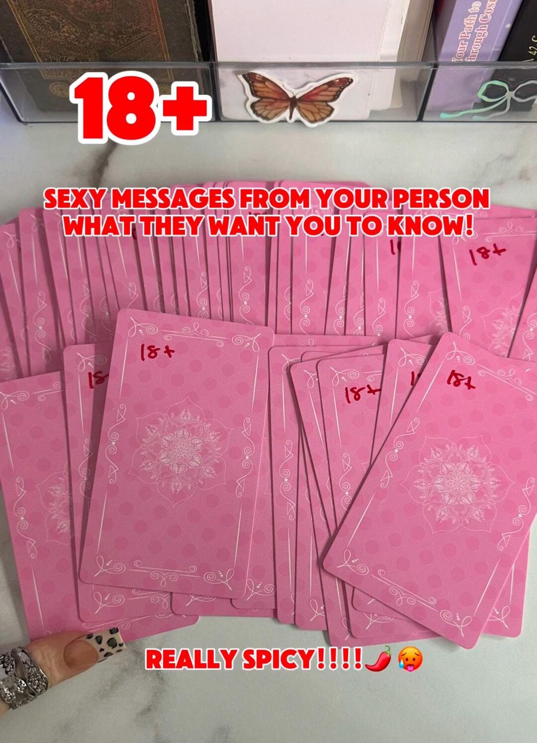 Spicy Messages Tarot Reading: 3 Card Pull - Etsy