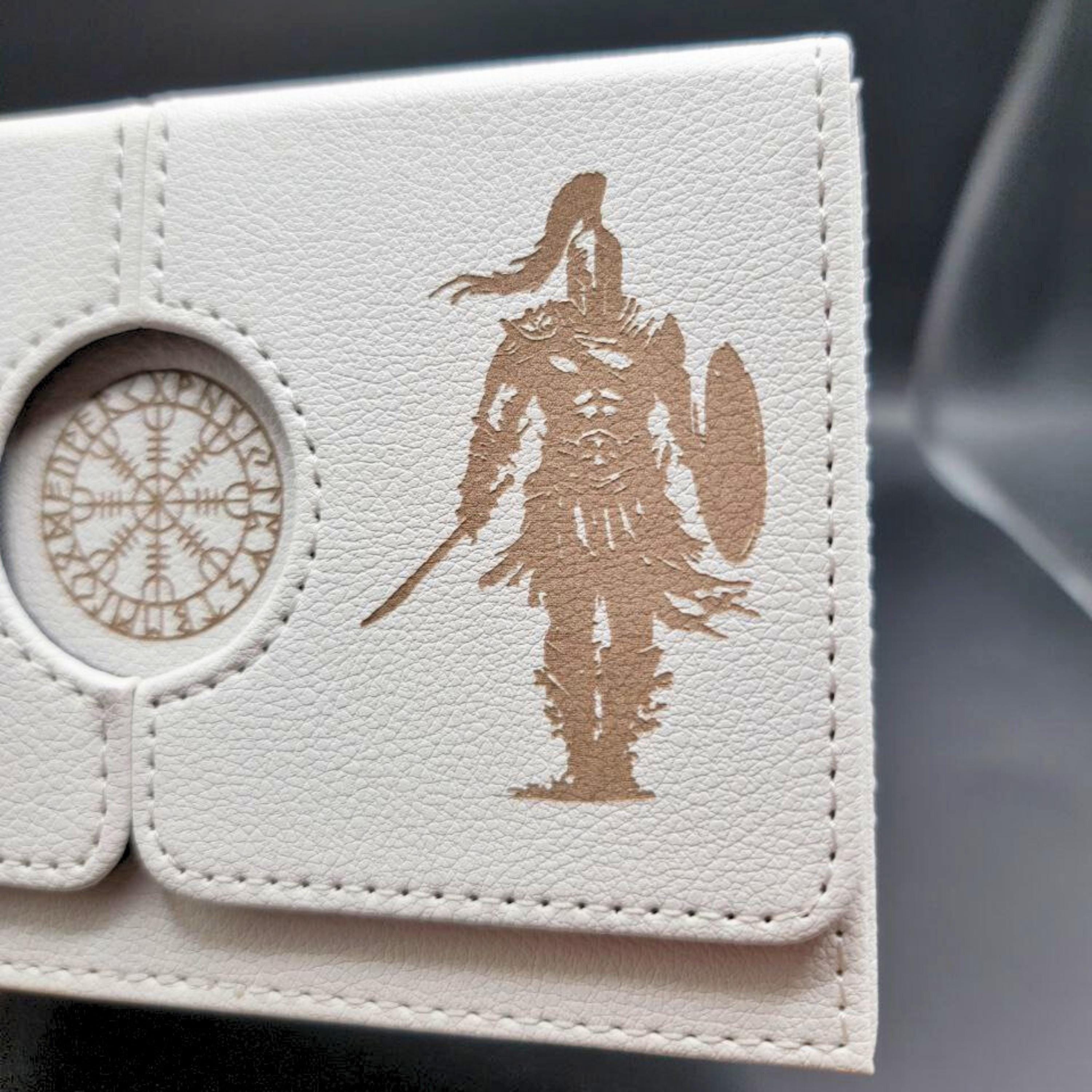 Customized Engraved White MTG 300+ Card Box, Commander Deck, TCG Box ...