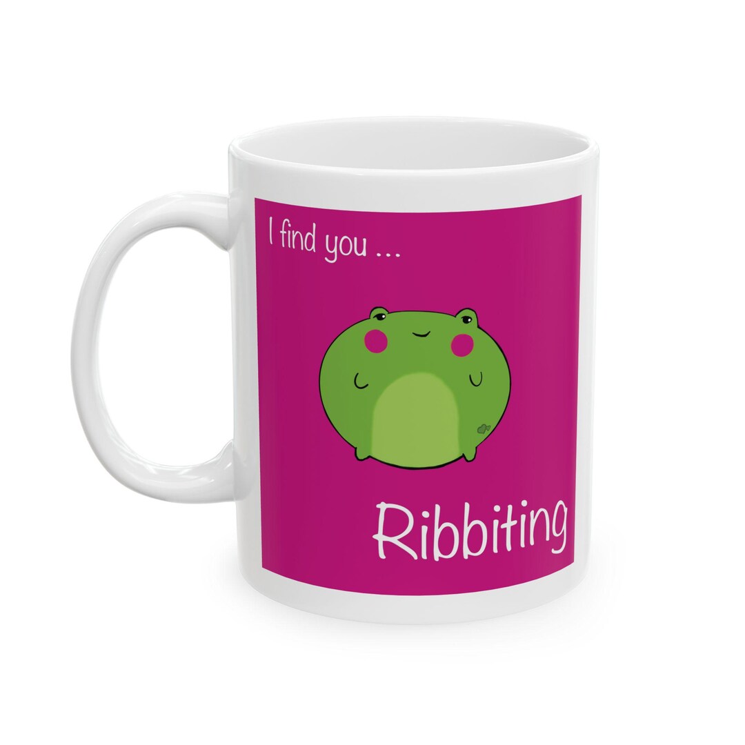 Ribbiting Love Mug, 11oz, 15oz - Etsy