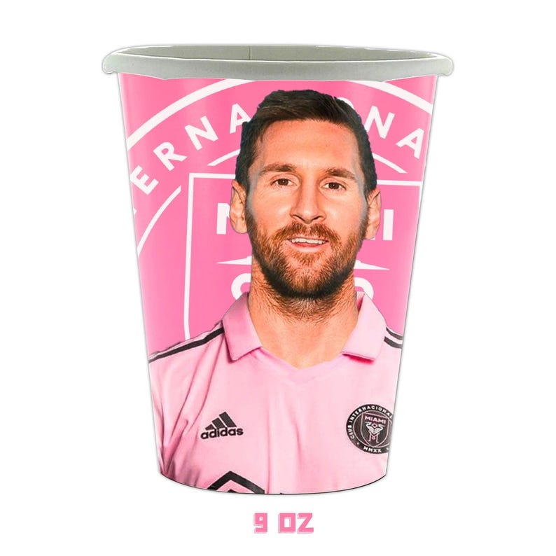 Lionel Messi Inter Miami Birthday Decorations | Soccer Party Supplies ...