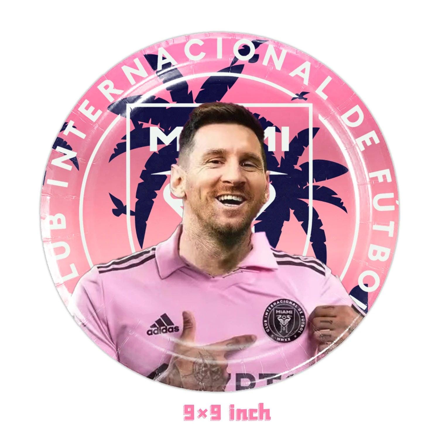 Lionel Messi Inter Miami Birthday Decorations | Soccer Party Supplies ...