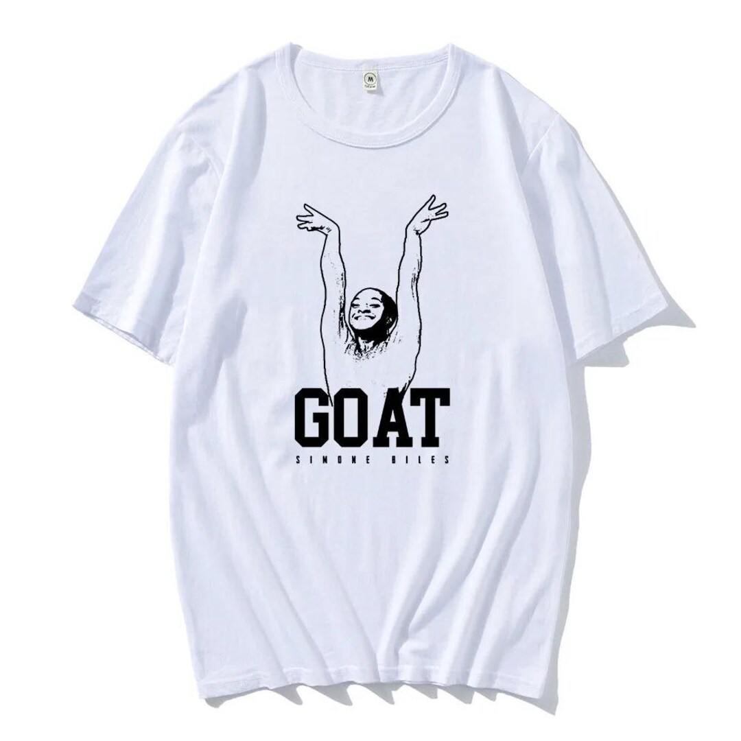 Simone Biles G.O.A.T Shirt | Gymnastics Champion Tee | Cotton Unisex ...