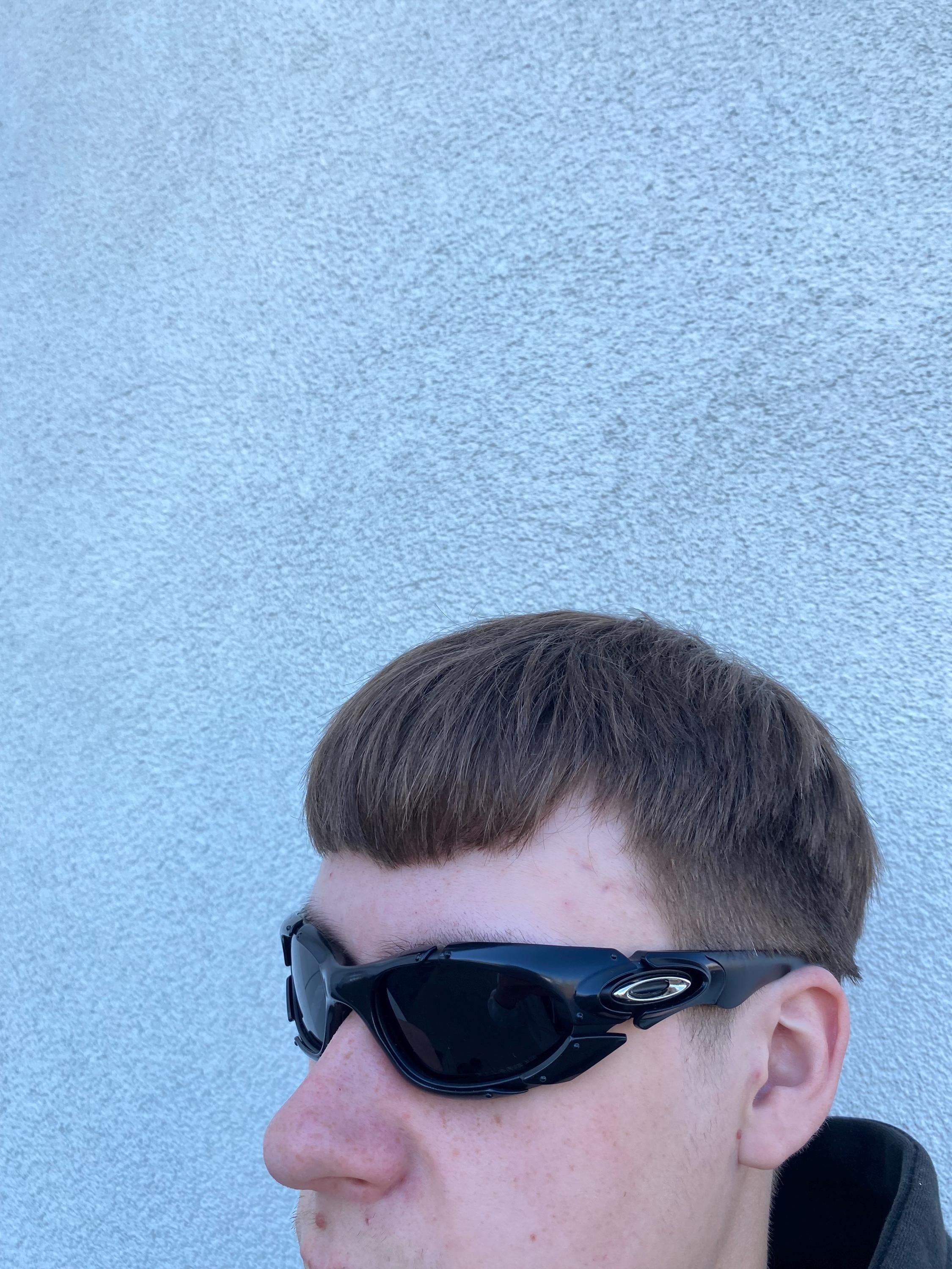 90’s Metal Triple Black Oakley Plate Y2k Rare Vintage Gorpcore ...