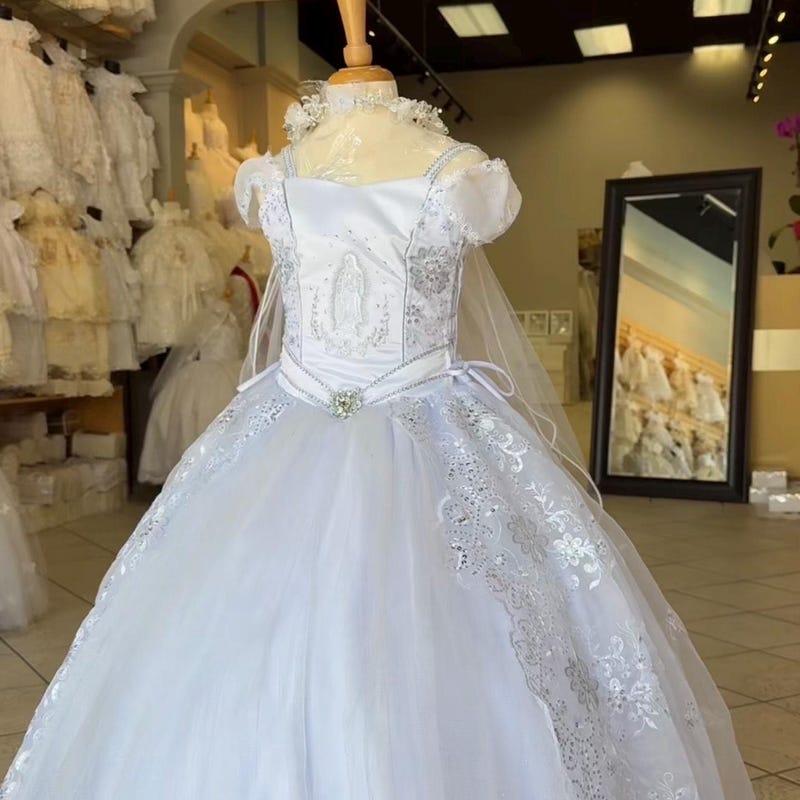 First Communion Dress - Etsy
