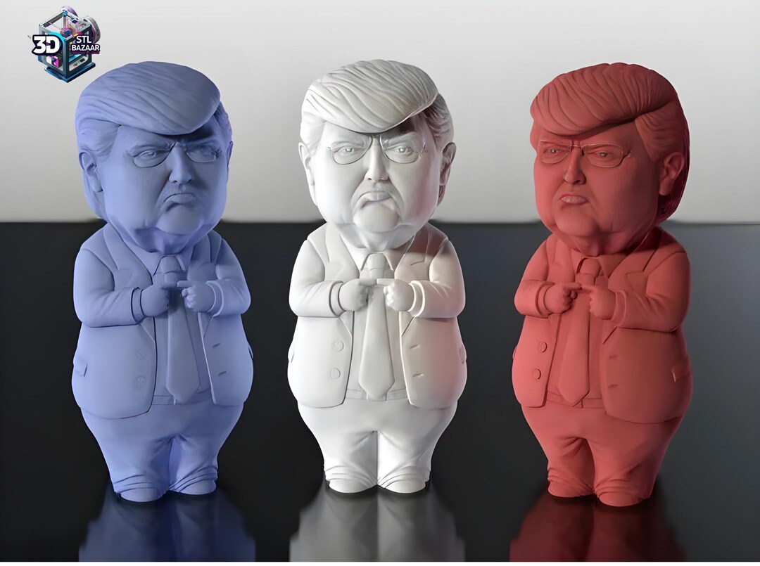 Mini Trump STL Trump Figure STL 3D Print Model STL High Quality - Etsy UK