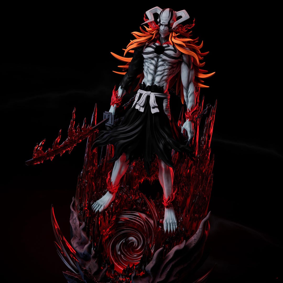 Bleach Kurosaki Ichigo STL File Anime-themed 3D Print Model High ...