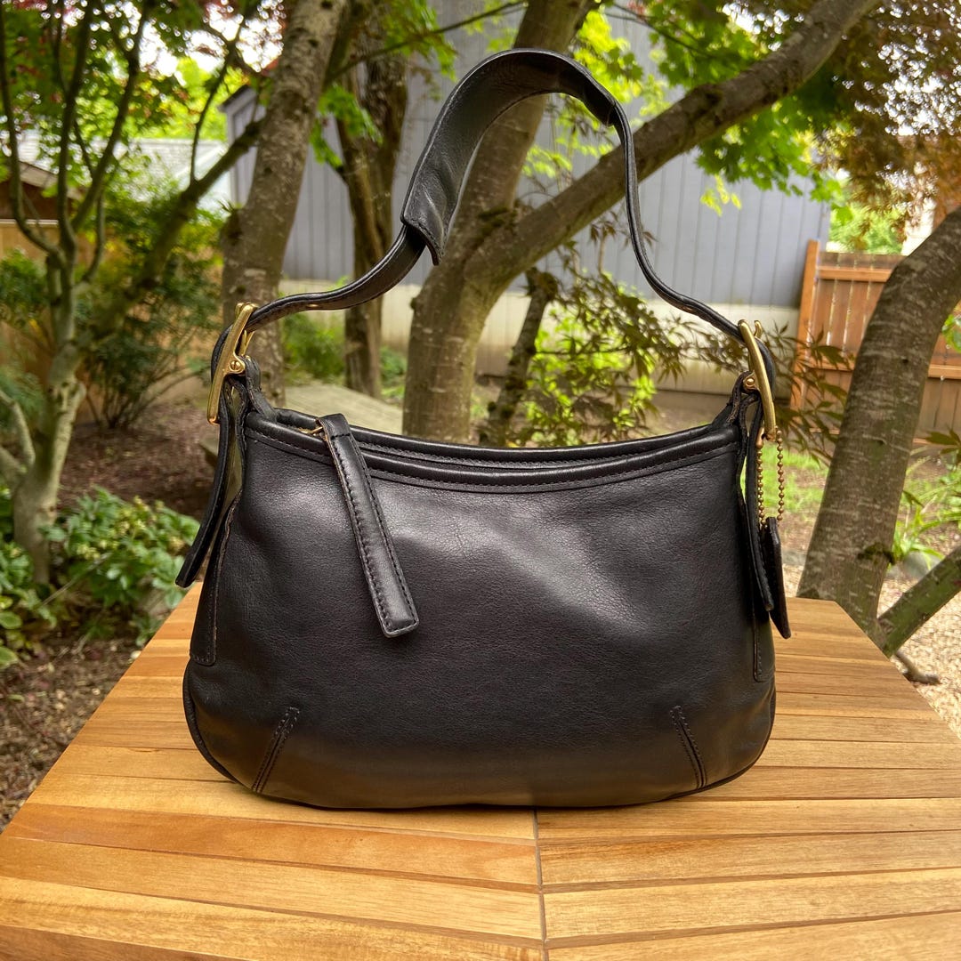 Vintage Coach Legacy Hobo Shoulder Bag | Style 9211 | Black | Made in ...