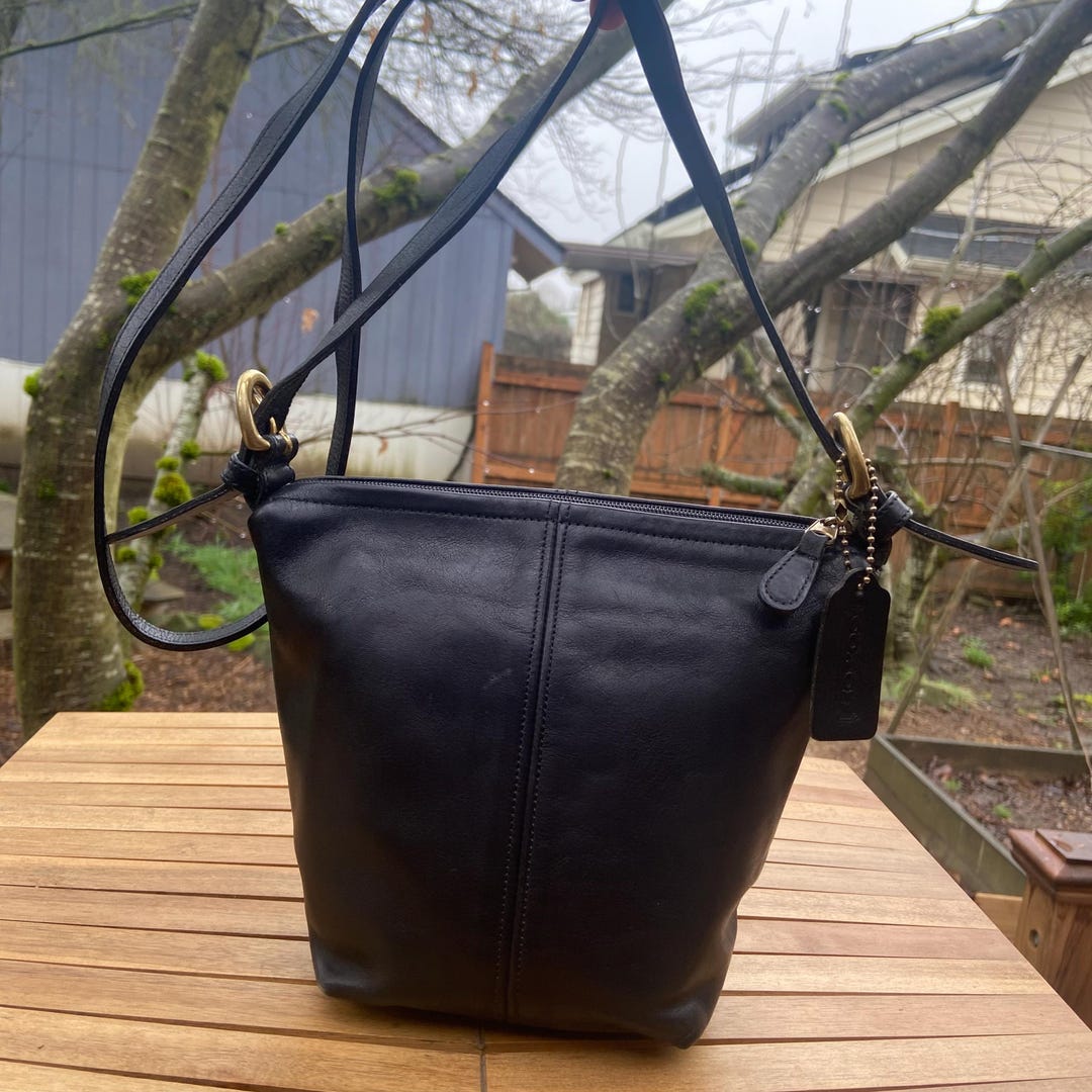 Vintage Coach Macdougal Zip | Style 4130 | Black | Made in USA - Etsy