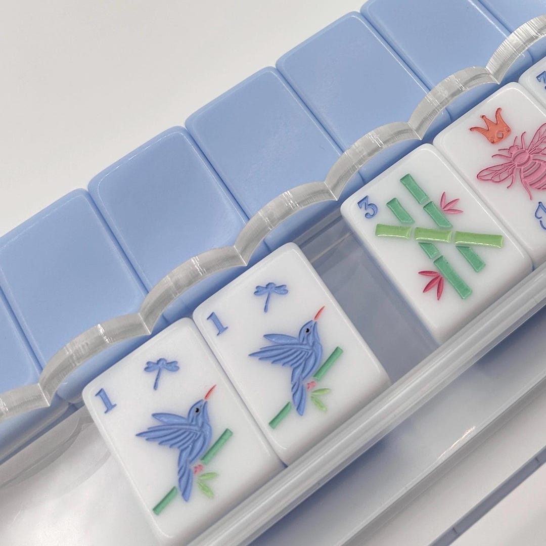 Mahjong Racks With Scalloped Pushers 20 INCH - Etsy