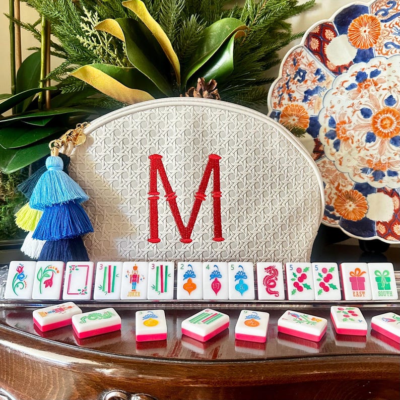 Mahjong Tiles Holiday Soirée - Etsy