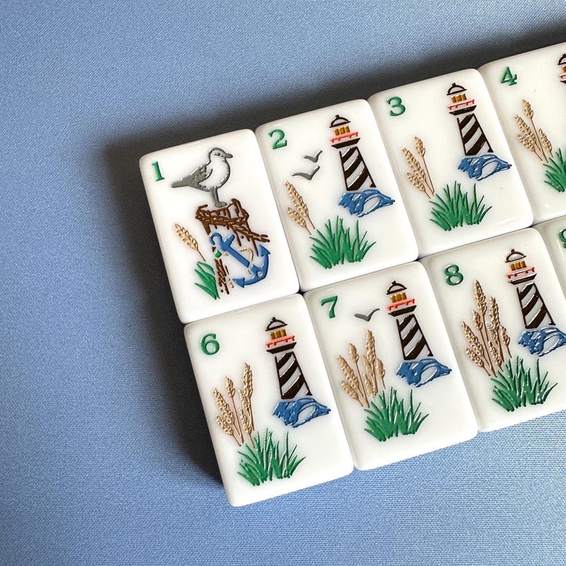 Ocean Mahjong Mats - Etsy