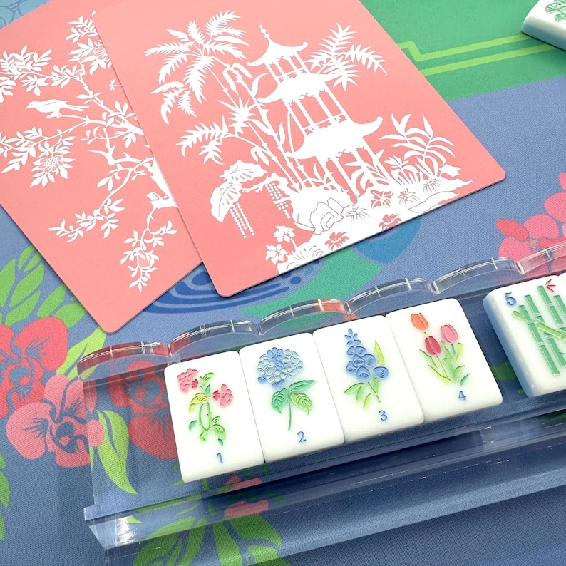 Mahjong Racks With Scalloped Pushers 20 INCH - Etsy