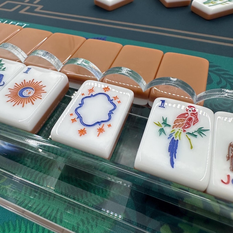 Mahjong Racks With Scalloped Pushers 20 INCH - Etsy