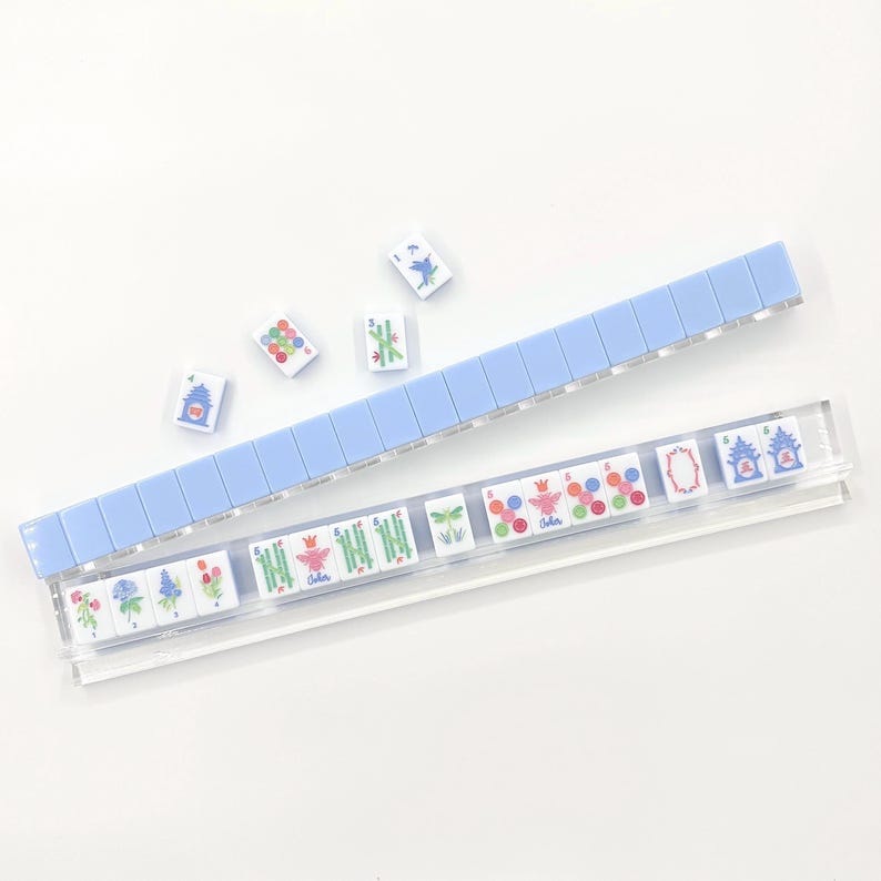 Mahjong Racks With Scalloped Pushers 20 INCH - Etsy