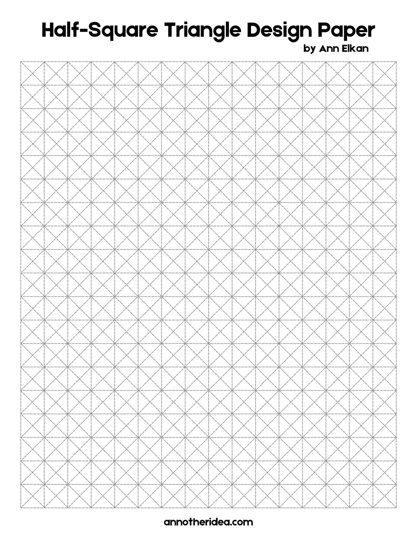 Half-square Triangle Design Paper - Etsy