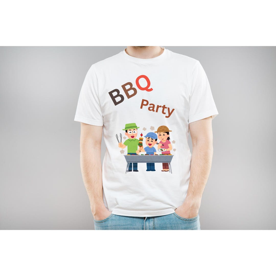 BBQ Party PNG, Summer Barbecue Clipart, Grilling Cookout Sublimation ...
