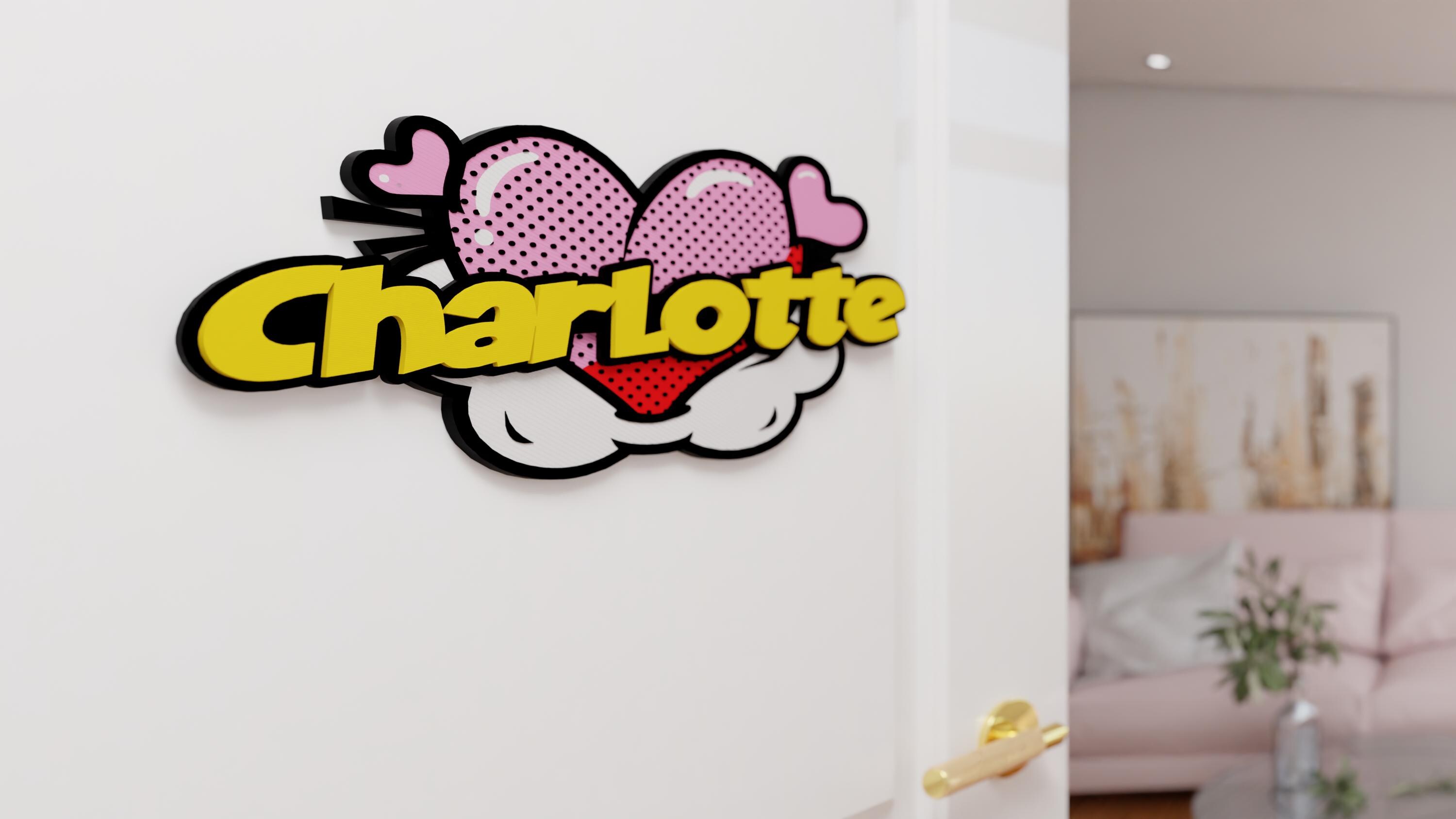 Custom Comic Book Style Door Sign – Personalize Background & Name ...