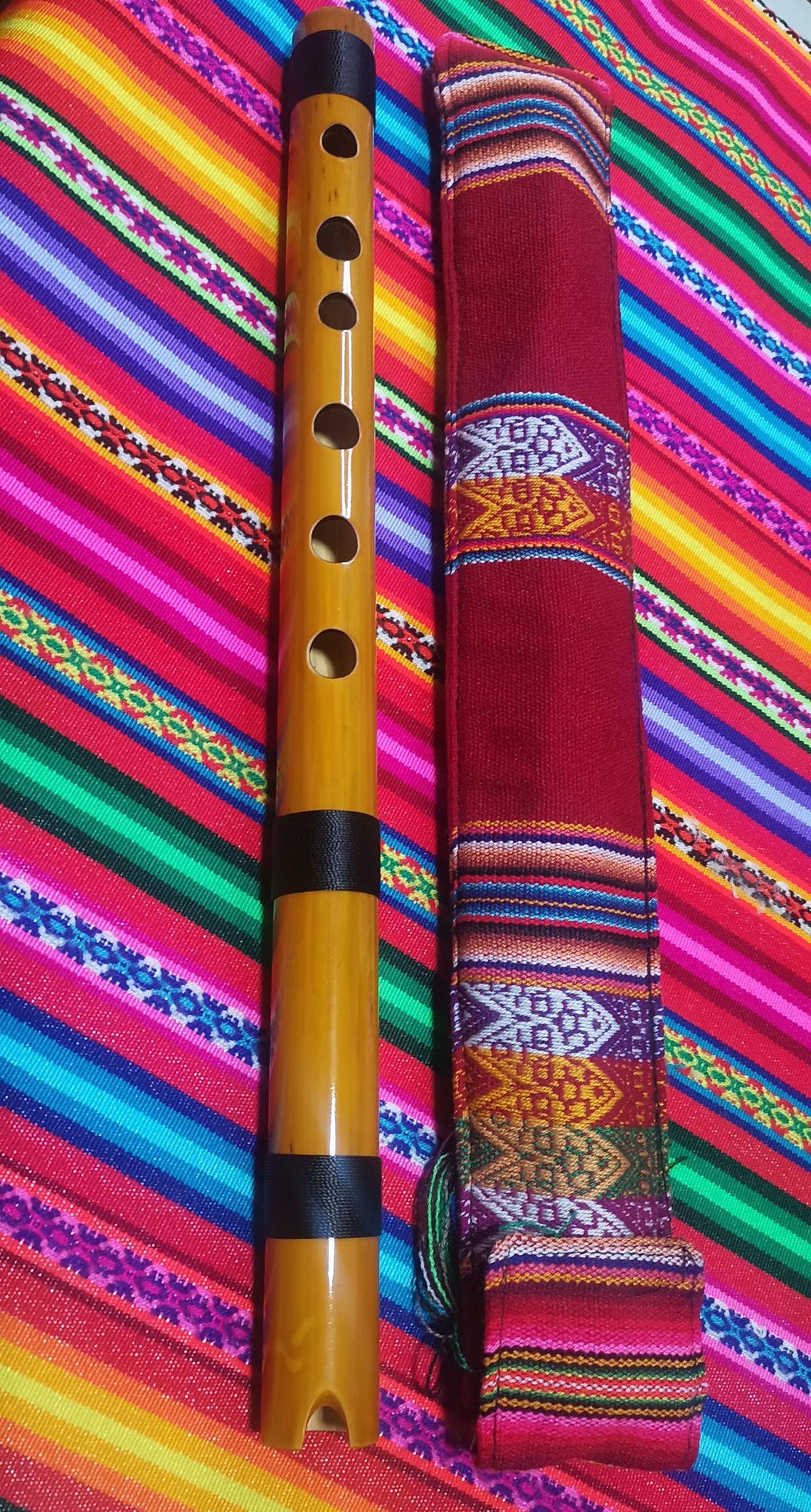 QUENA ANDINA G Mayor, Beautiful Andean Sound, Professional Quality ...