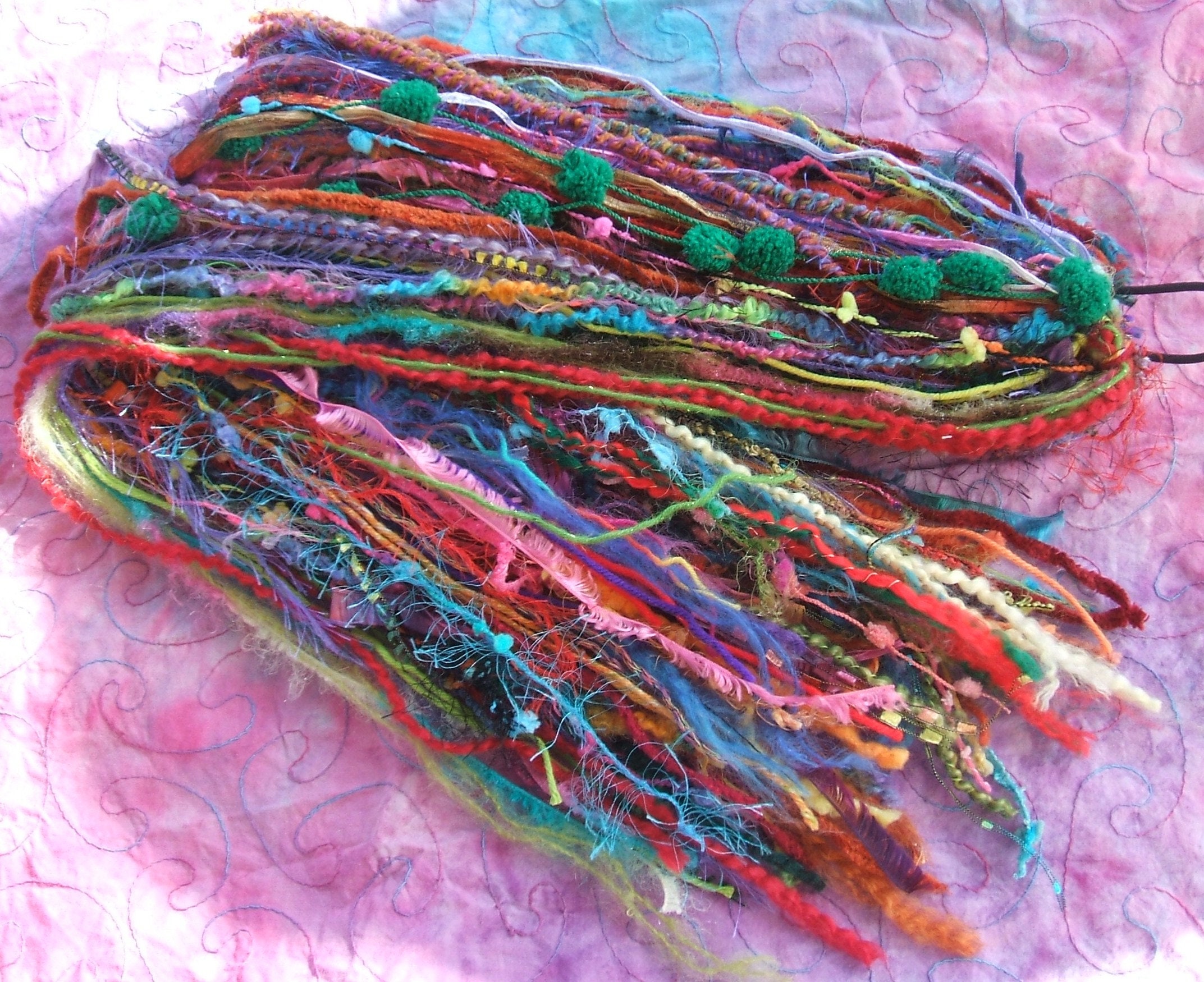 Rainbow Rapunzel Hair Fall | Etsy